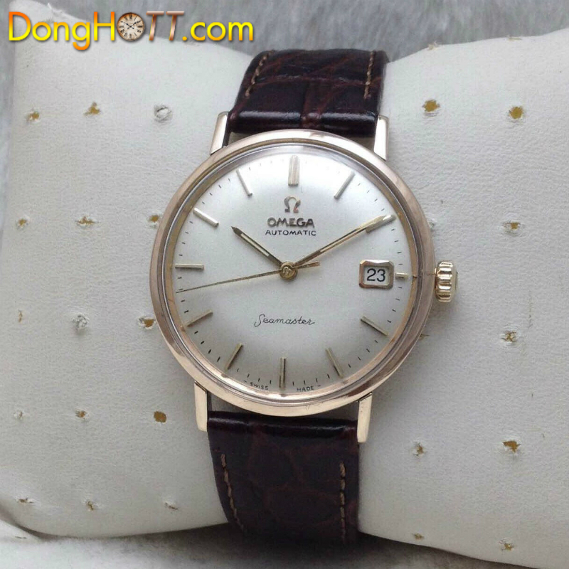 Đồng hồ cổ Omega seamaster DMI vàng hồng 14k phiên bản đặc biệt chính ...
